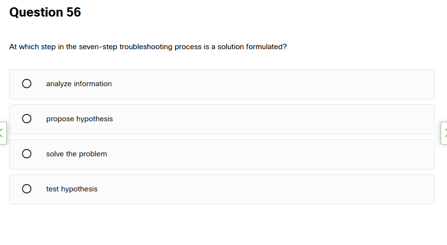At which step in the seven-step | StudyX