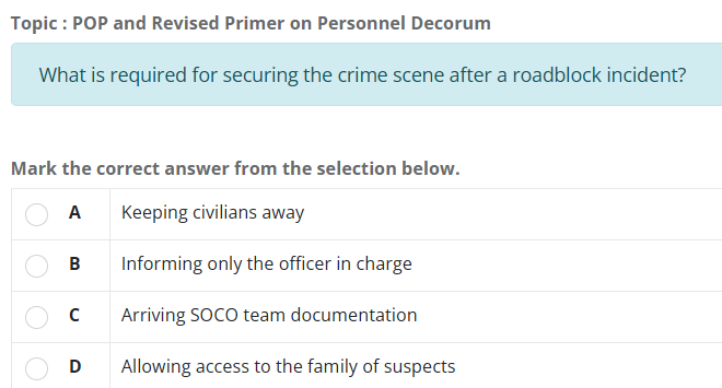 What is required for securing the crime | StudyX