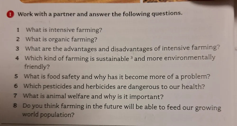 1 What is intensive farming? 2 What is | StudyX