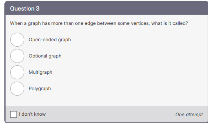 When a graph has more than one edge between | StudyX