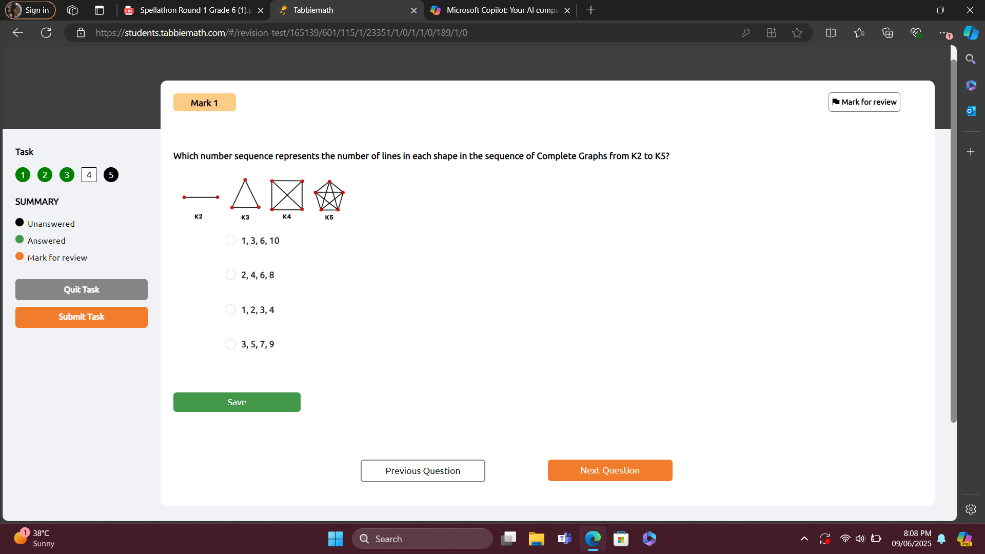 Which number sequence represents the number | StudyX