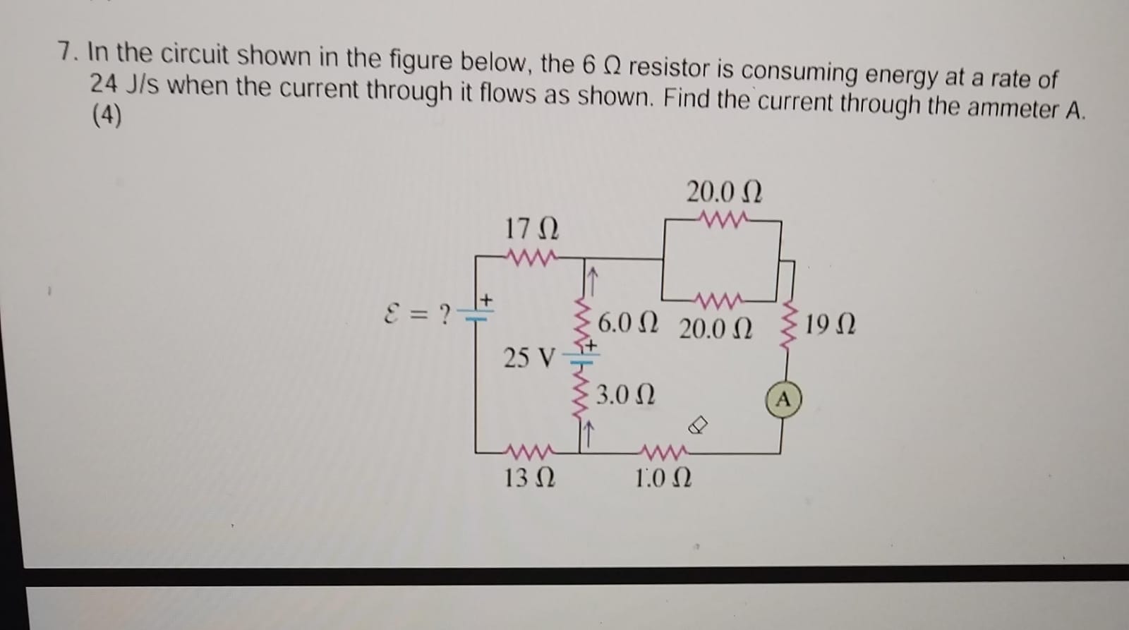 7. In the circuit shown in the figure below, | StudyX