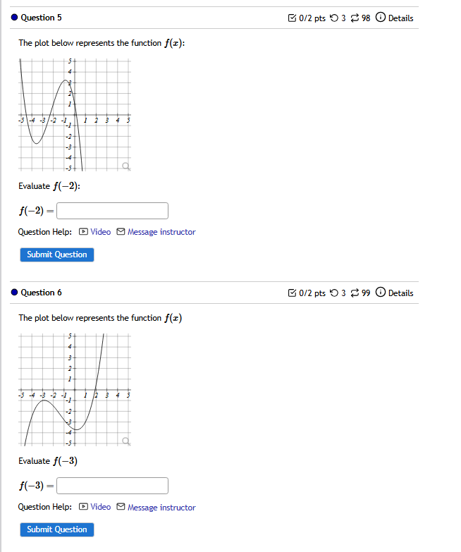 The plot below represents the function | StudyX