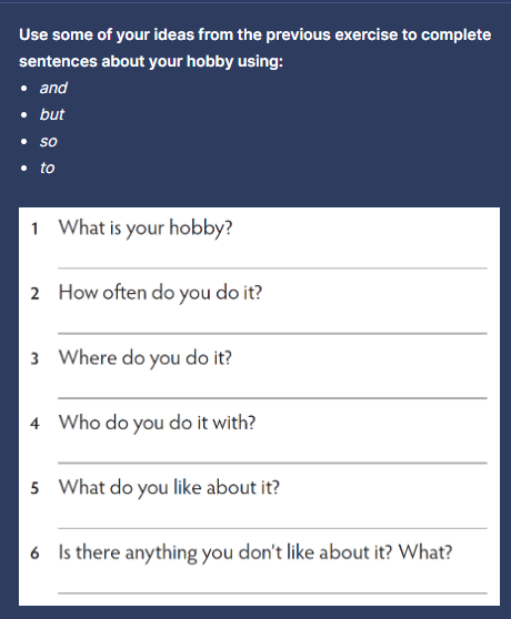 Use some of your ideas from the previous | StudyX