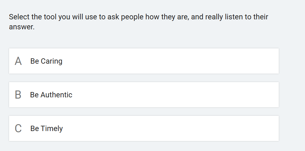 Select the tool you will use to ask people | StudyX