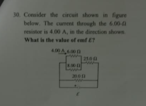 30. Consider the circuit shown in figure | StudyX