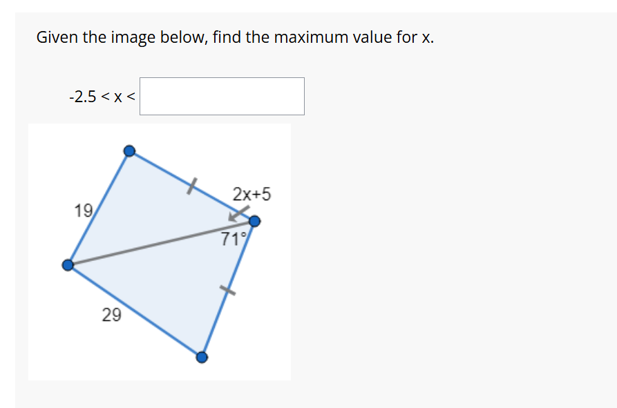 Given the image below, find the maximum | StudyX