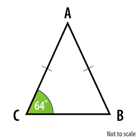 The image shows a triangle ABC with angle C | StudyX