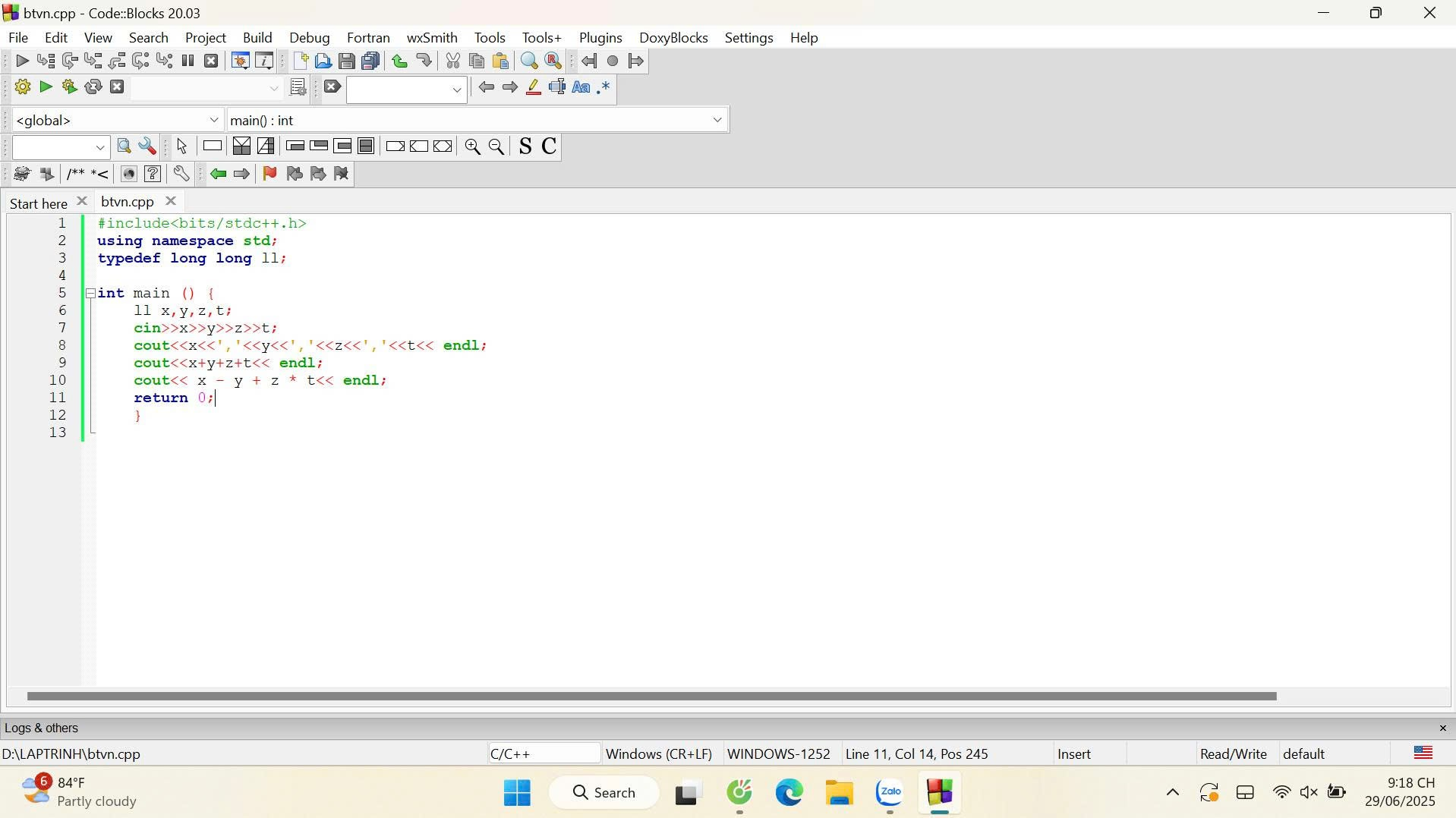 ```cpp #include using namespace std; | StudyX