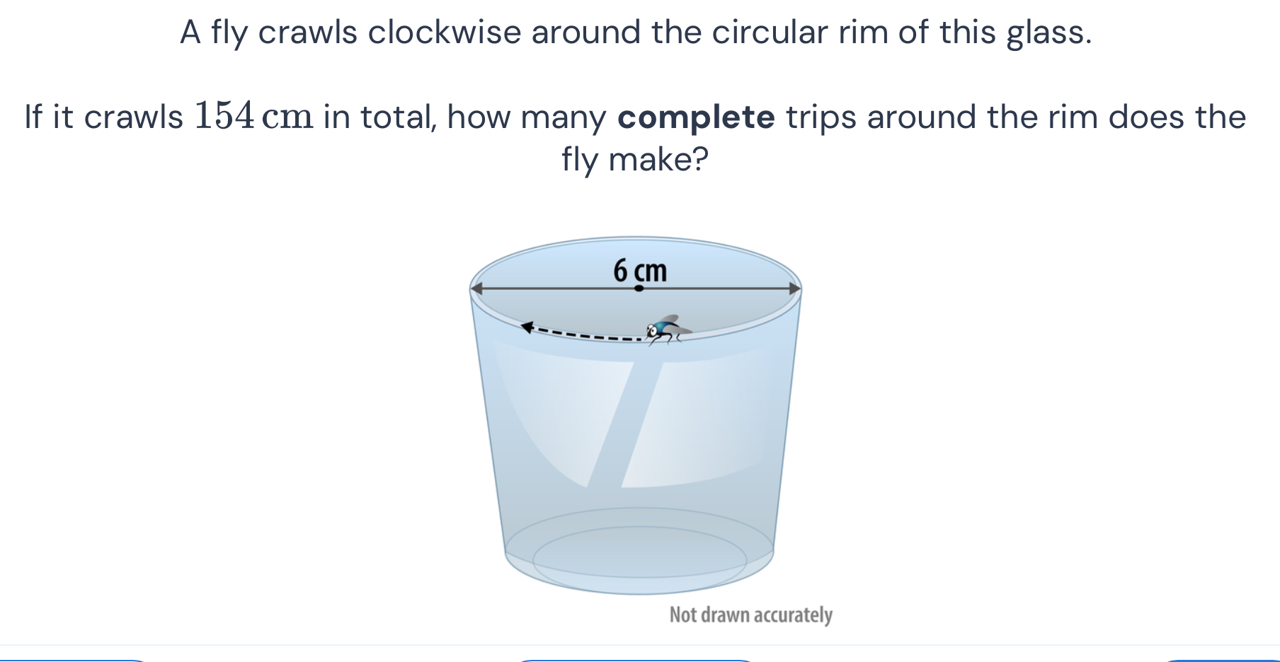 A fly crawls clockwise around the circular | StudyX
