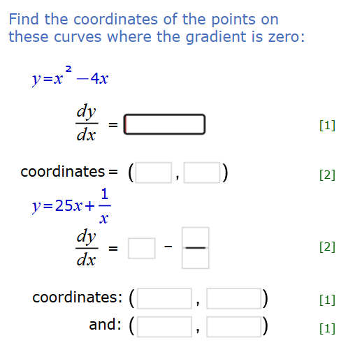 Find the coordinates of the points on these | StudyX