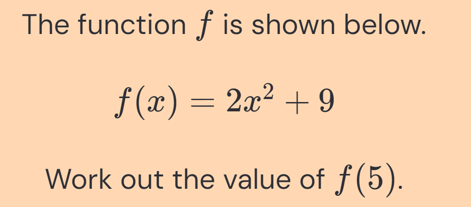 The function $f$ is shown below. $f(x) = | StudyX
