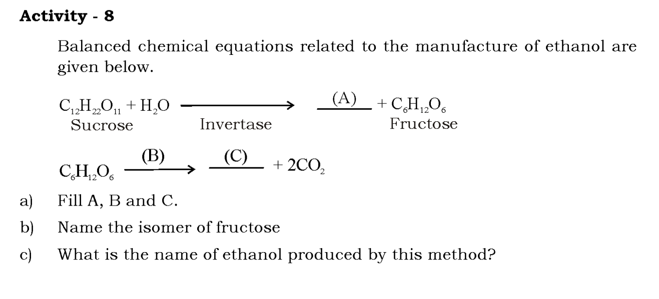 Balanced chemical equations related to the | StudyX