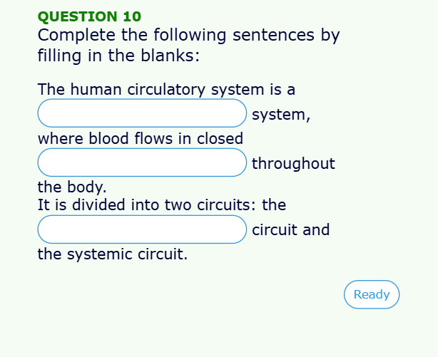 Complete the following sentences by filling | StudyX