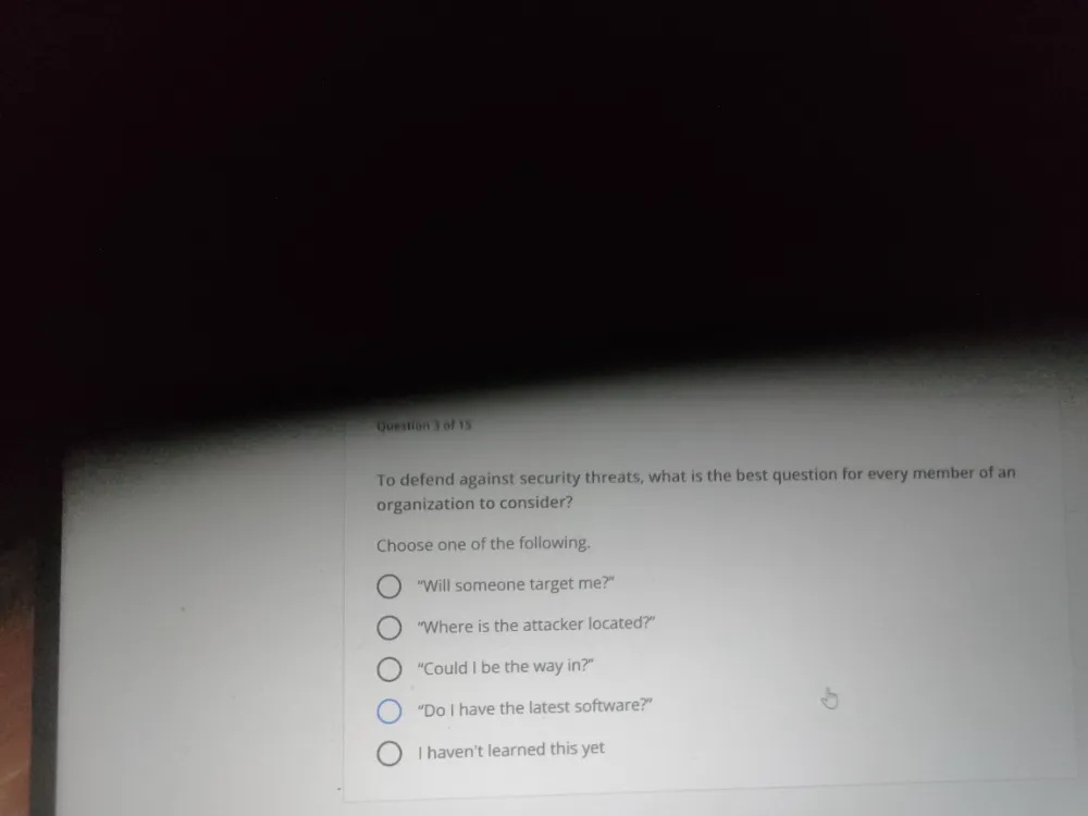 To defend against security threats, what is
