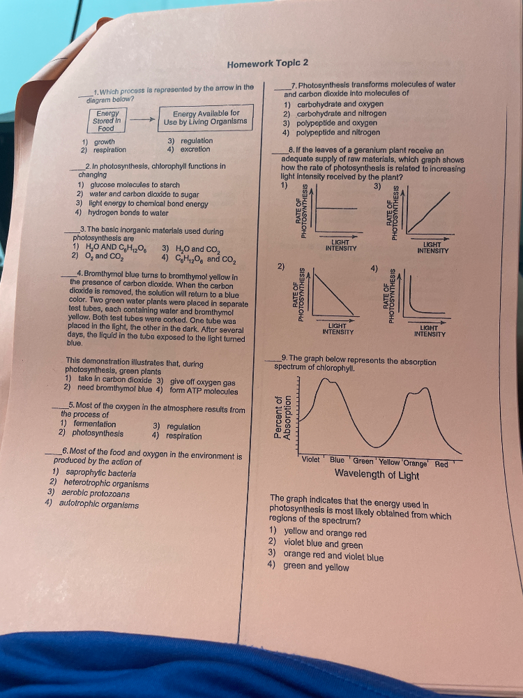 1. Which process is represented by the arrow | StudyX
