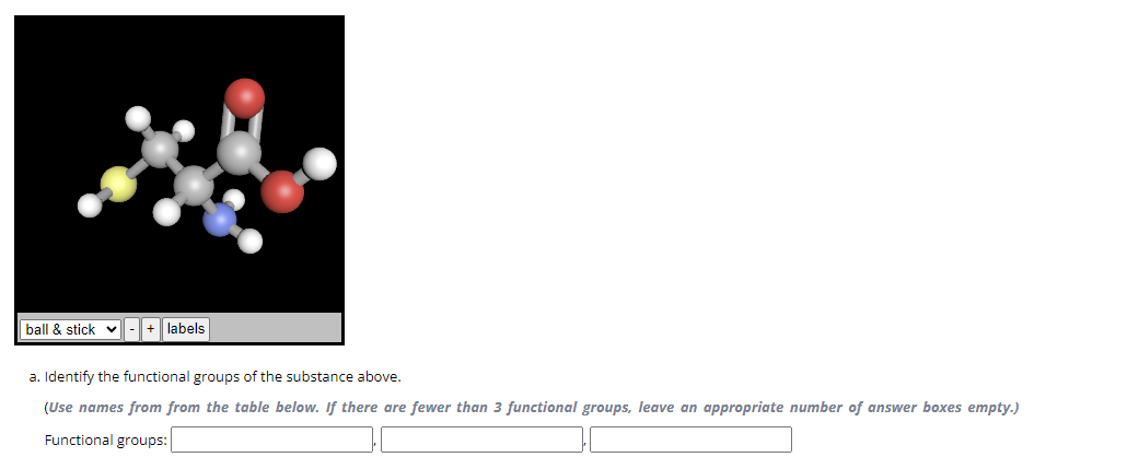 a. Identify the functional groups of the | StudyX