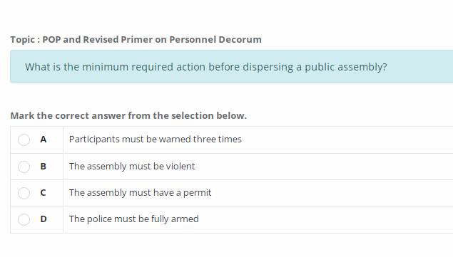 What is the minimum required action before | StudyX