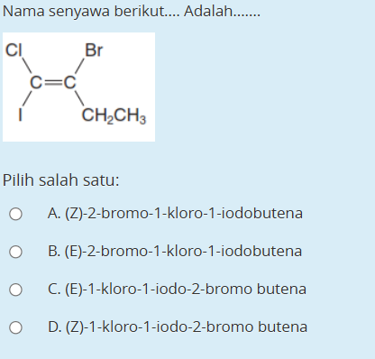 Nama senyawa berikut.... Adalah...... ``` | StudyX