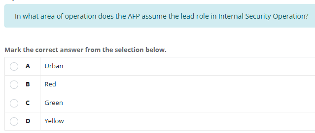 In what area of operation does the AFP | StudyX