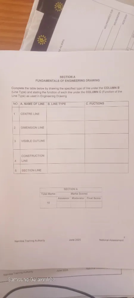 Complete the table below by drawing the | StudyX