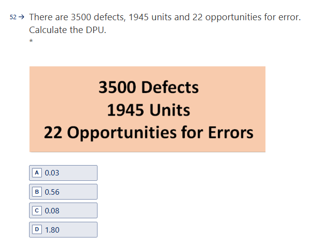 There are 3500 defects, 1945 units and 22 | StudyX