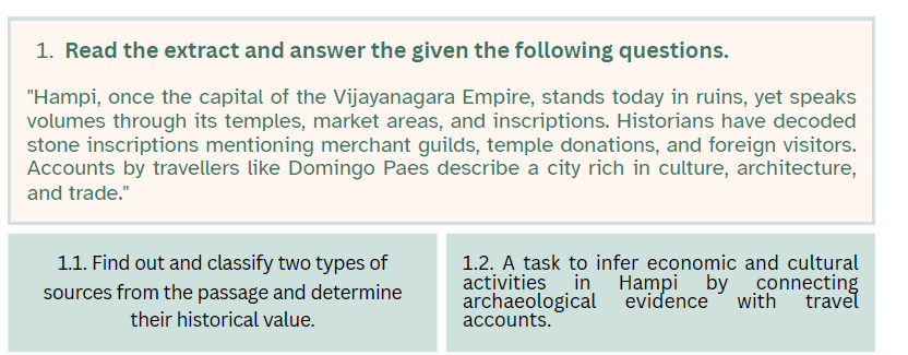 1. Read the extract and answer the given the | StudyX