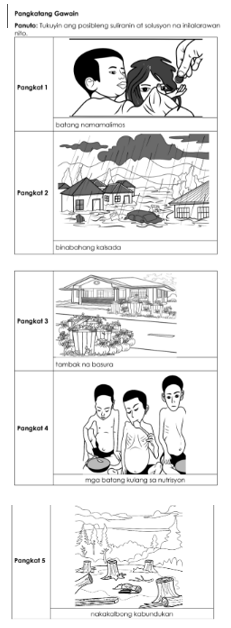 Pangkatang Gawain Panuto: Tukuyin ang | StudyX