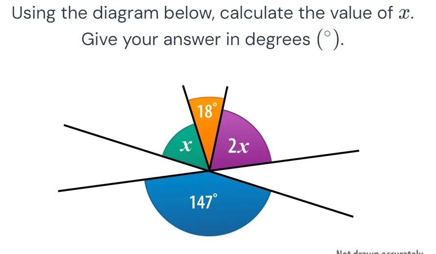 Using the diagram below calculate the value | StudyX