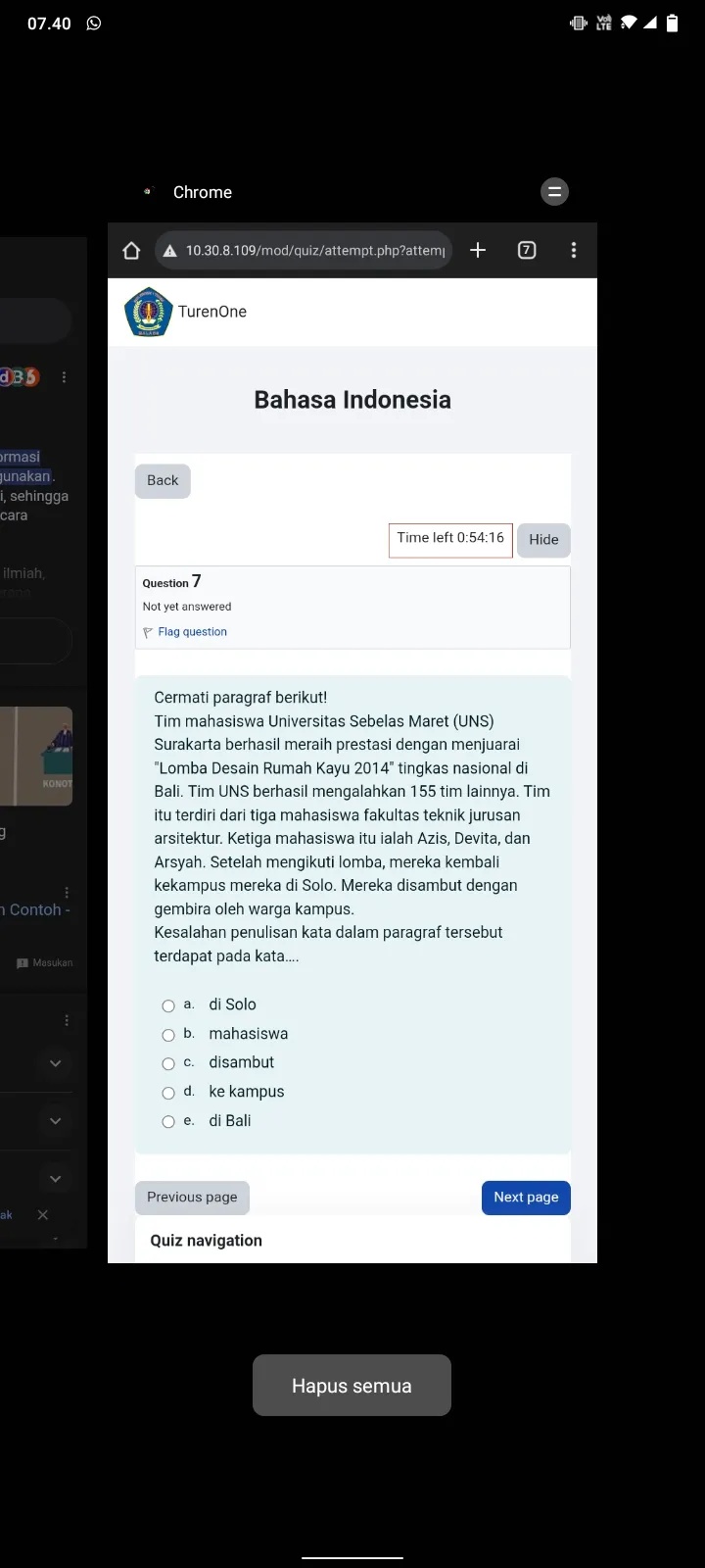 Cermati paragraf berikutTim mahasiswa | StudyX