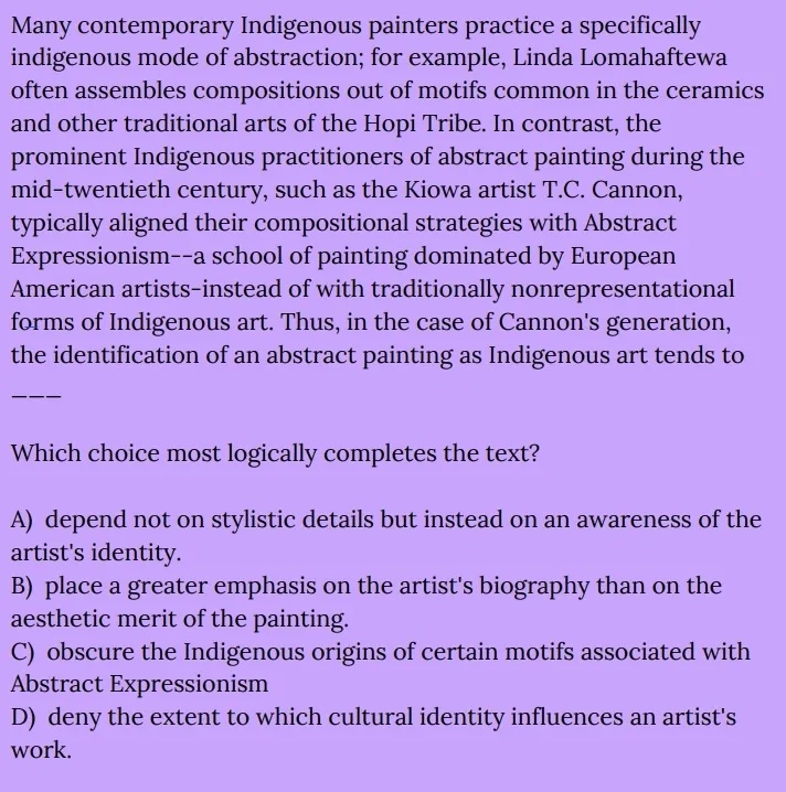 Many contemporary Indigenous painters | StudyX