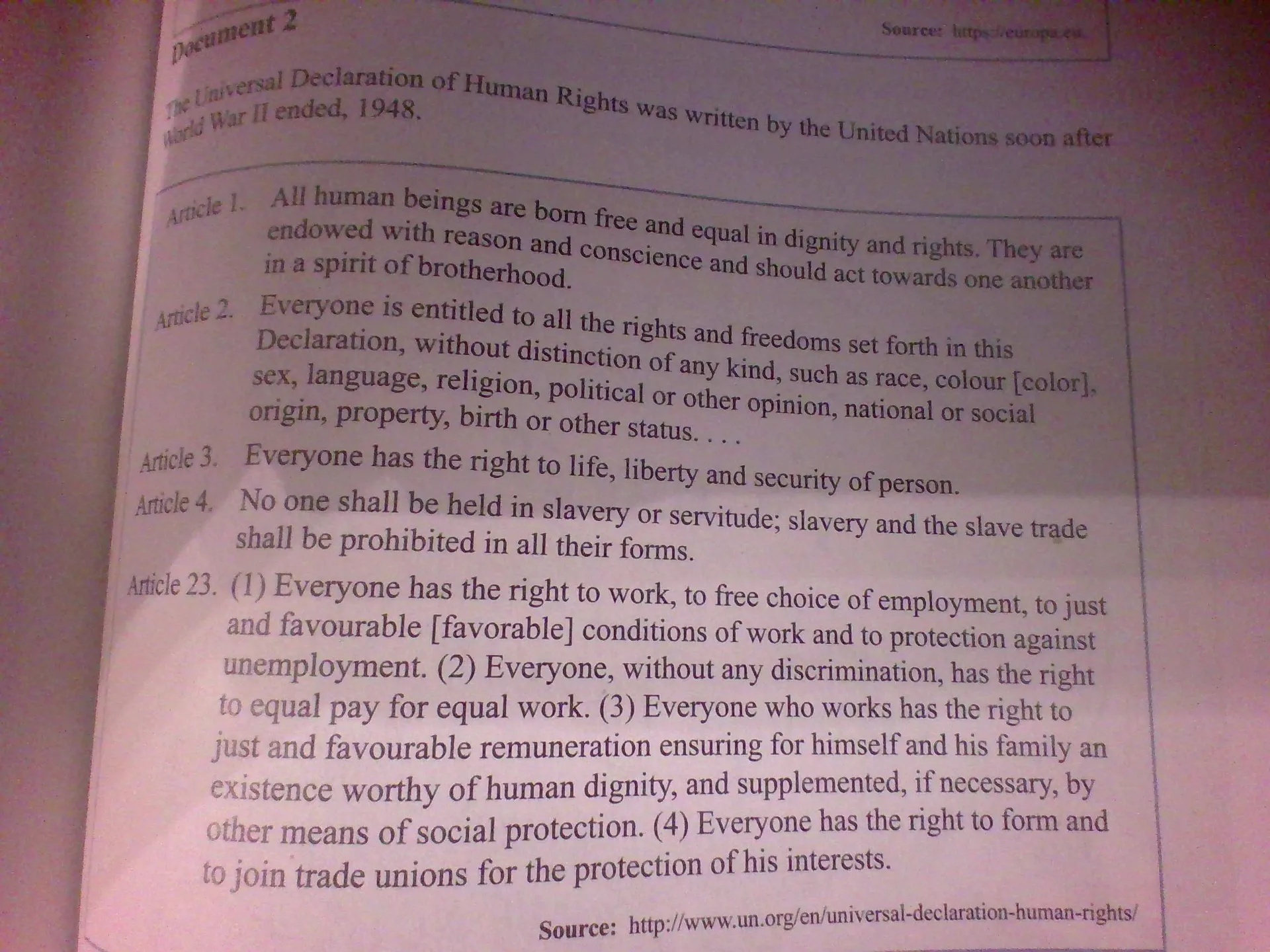 Document 2 Source https/europaes The | StudyX