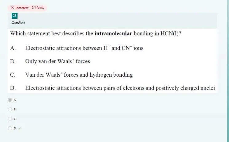 Which statement best describes the | StudyX