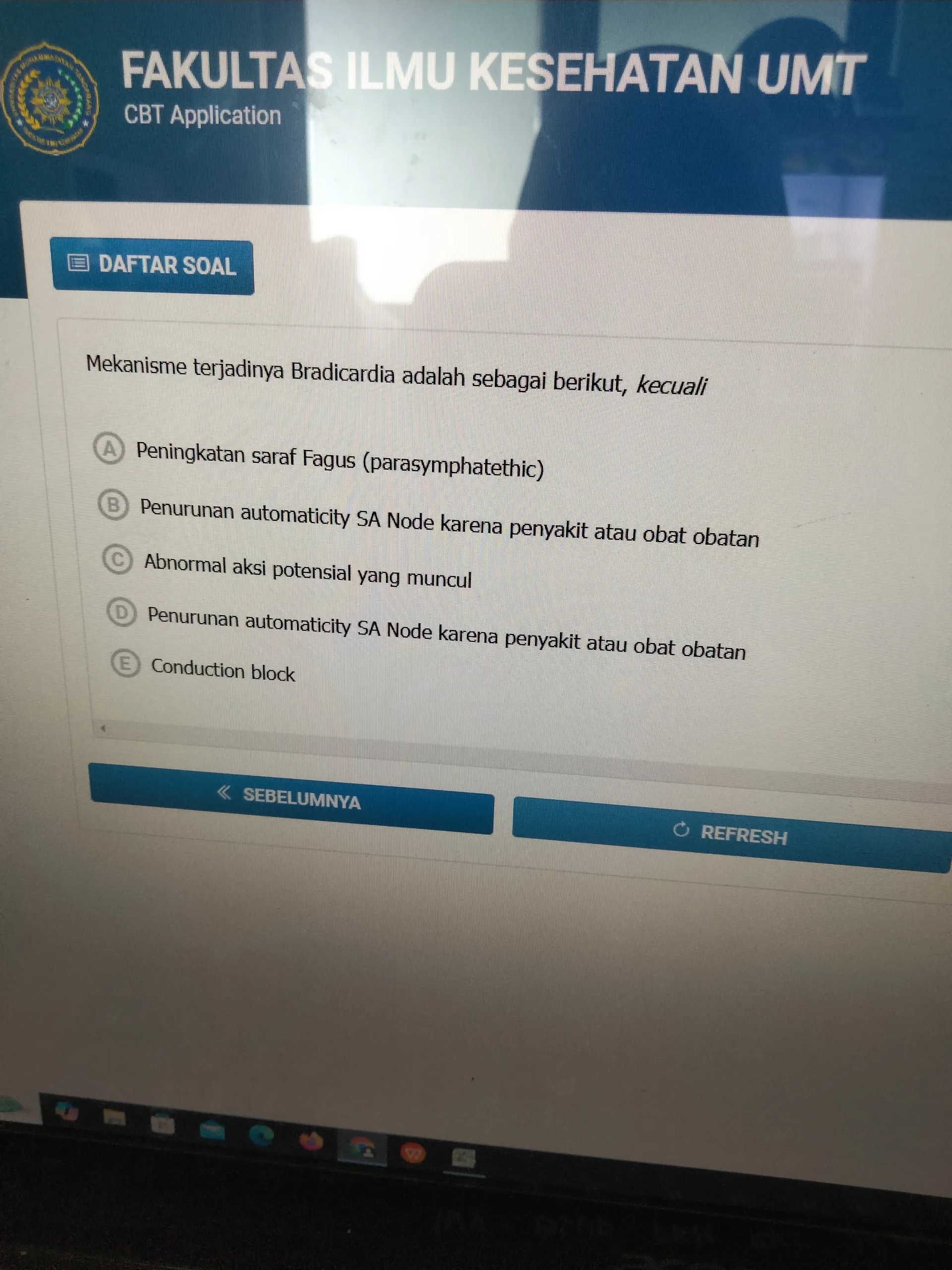 Mekanisme terjadinya Bradicardia adalah | StudyX