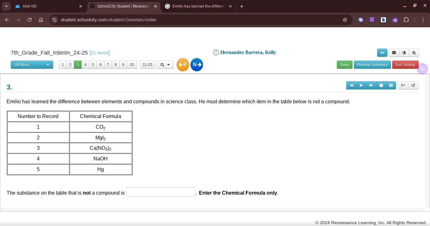 Emilio has learned the difference between | StudyX
