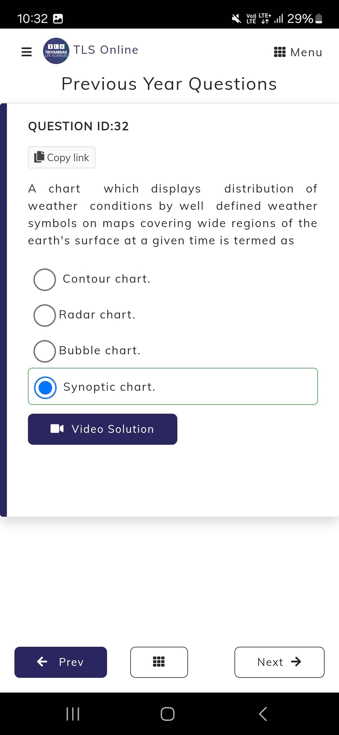 A chart which displays distribution of | StudyX