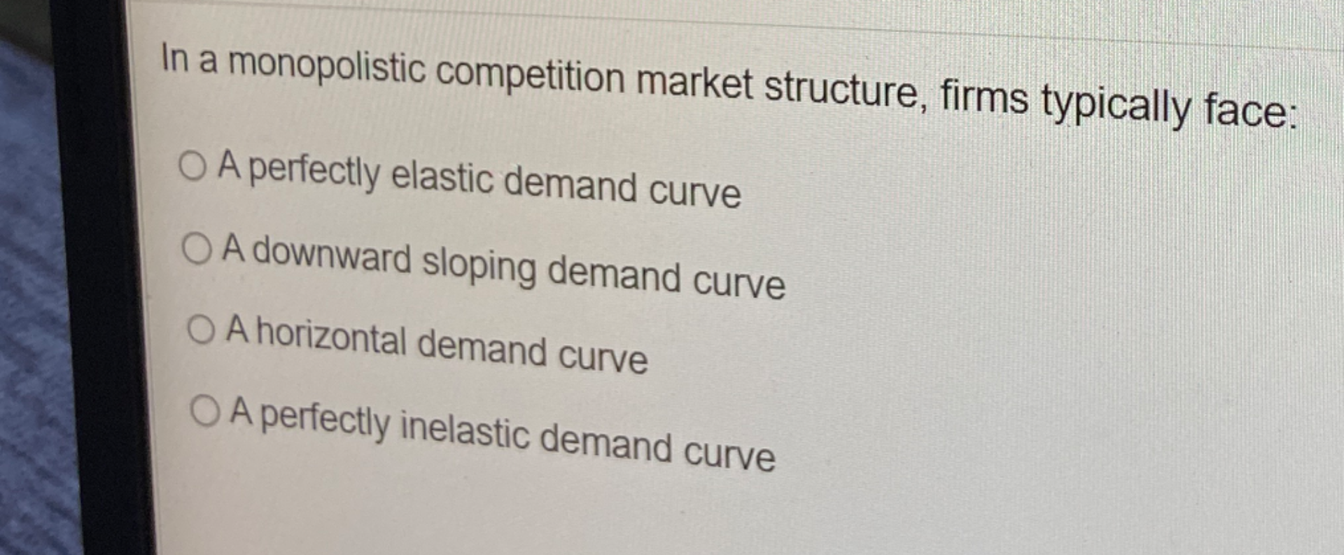In a monopolistic competition market | StudyX