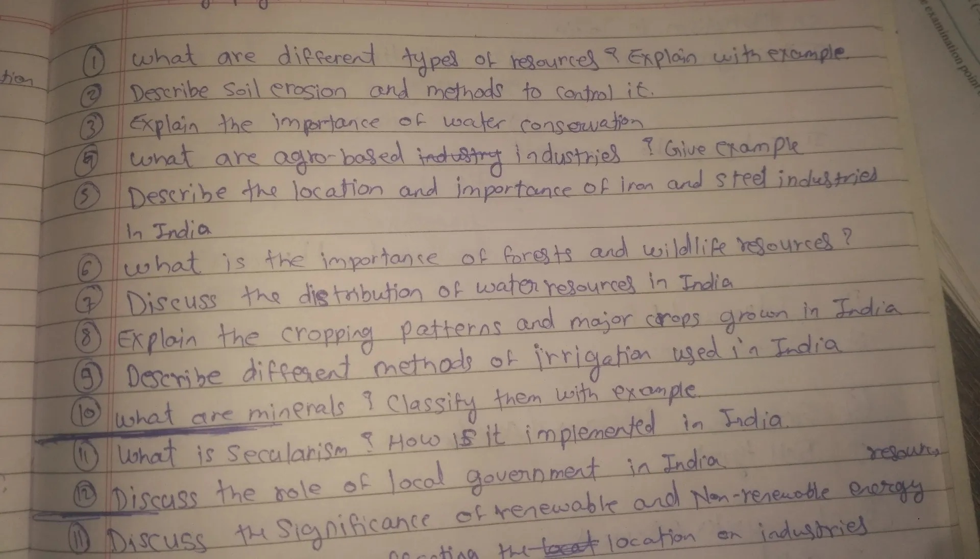 1 what are different types of resources | StudyX