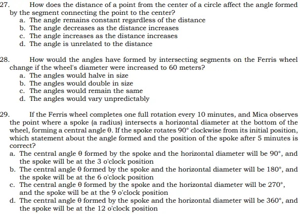 27 How does the distance of a point from the | StudyX