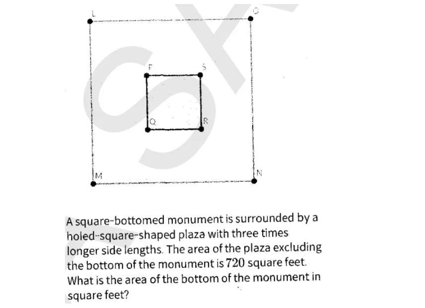A square-bottomed monument is surrounded by | StudyX