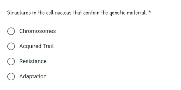 Structures in the cell nucleus that contain | StudyX