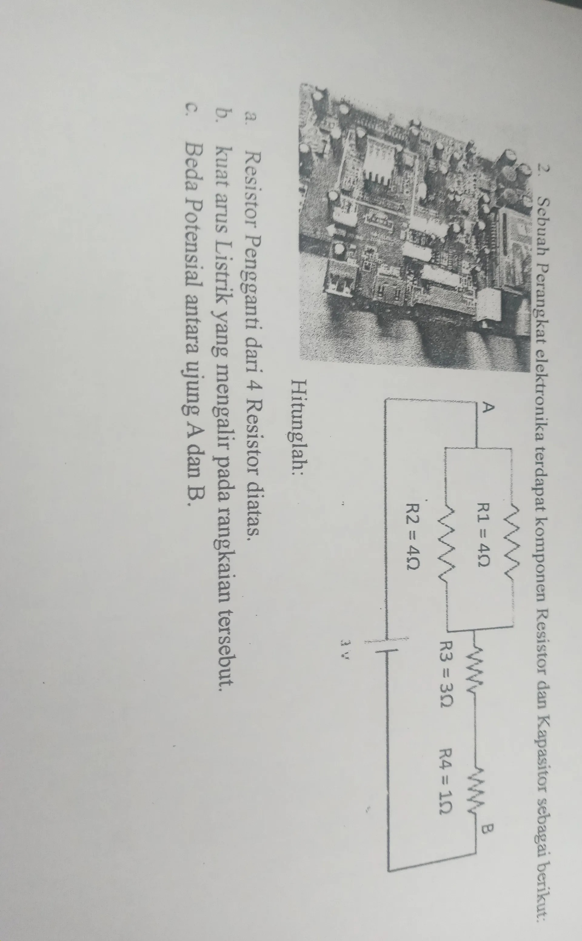 2 Sebuah Perangkat elektronika terdapat | StudyX