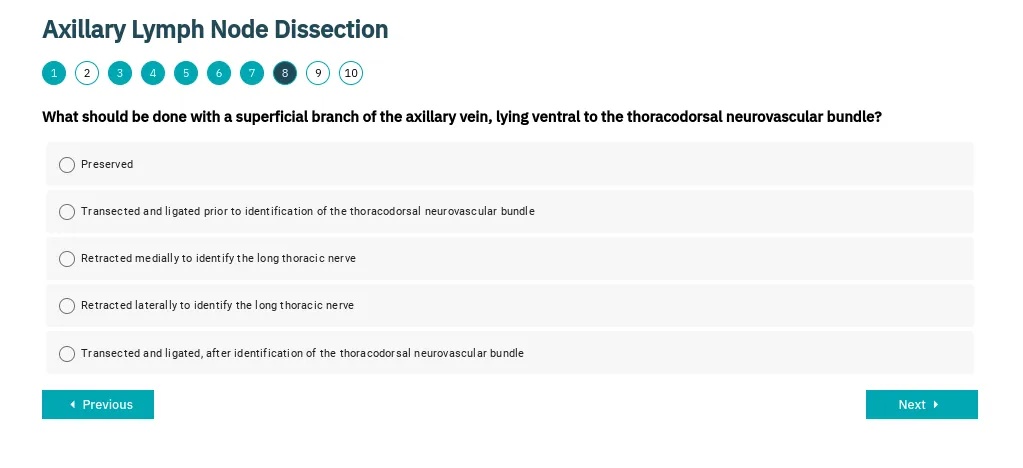 Axillary Lymph Node Dissection What should | StudyX