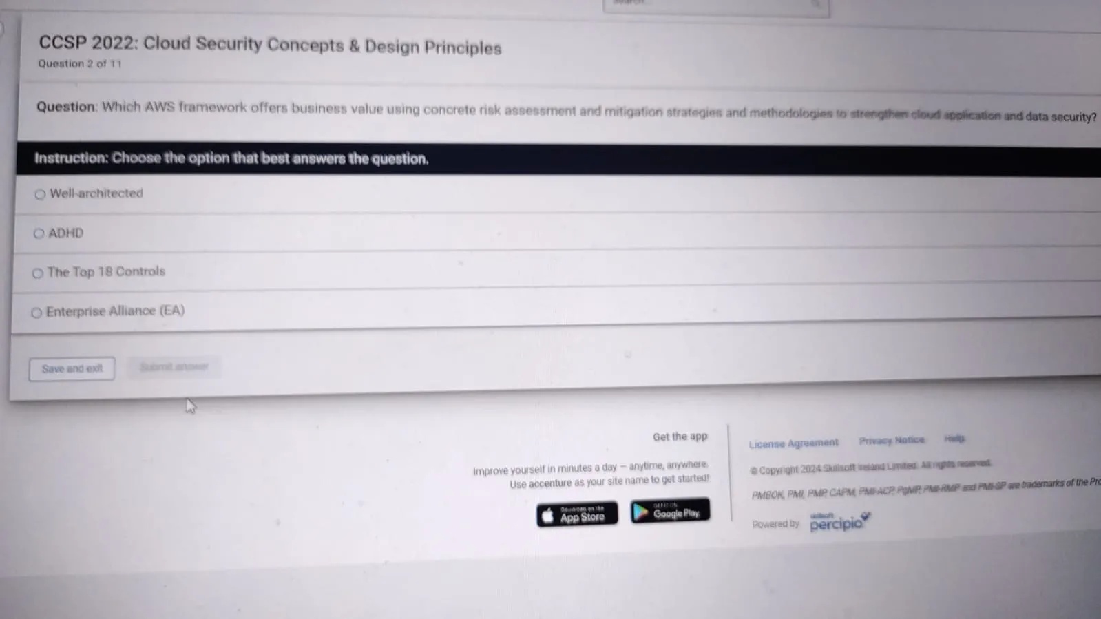 CCSP 2022 Cloud Security Concepts Design | StudyX