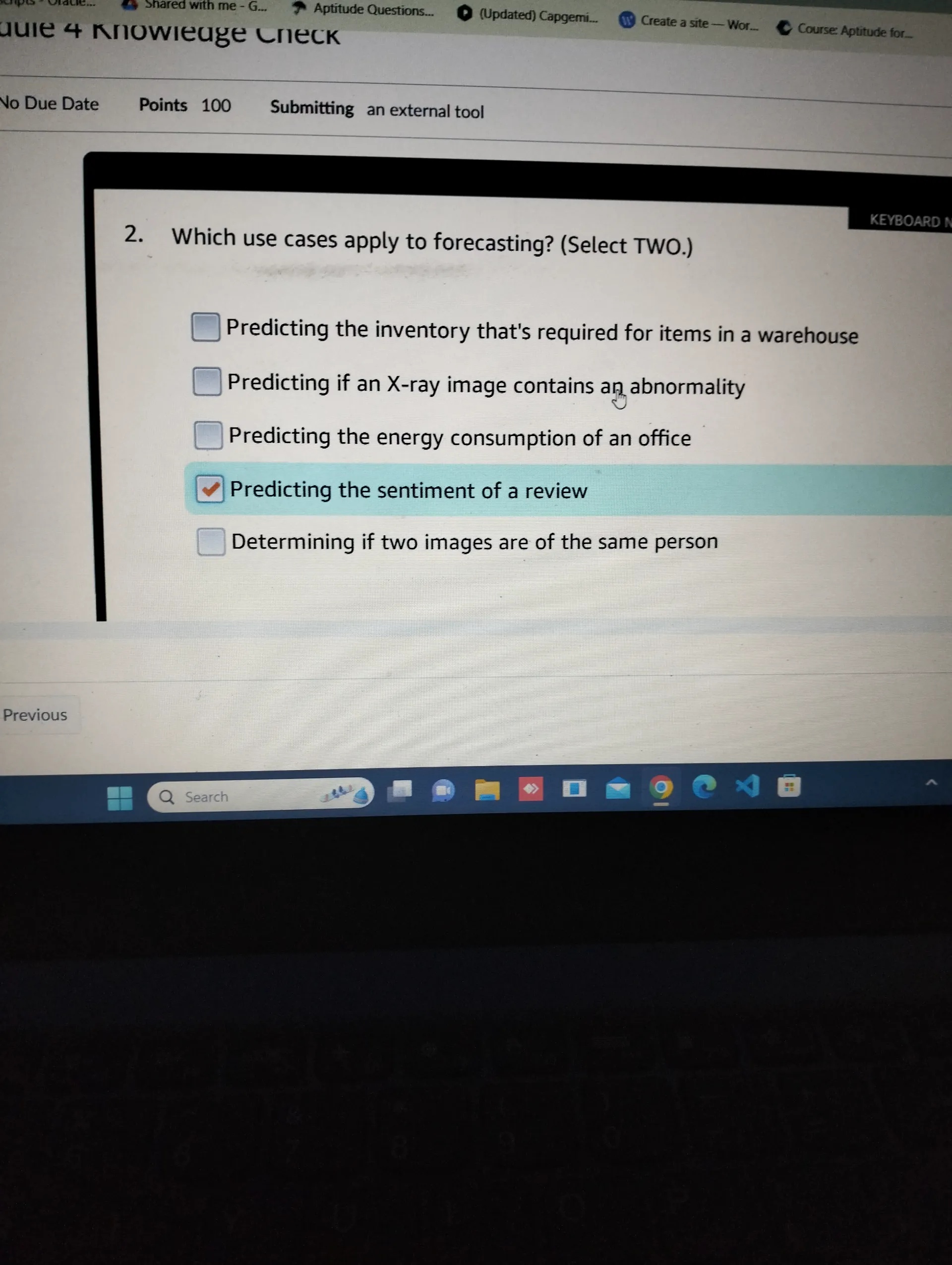 2 Which use cases apply to forecasting | StudyX
