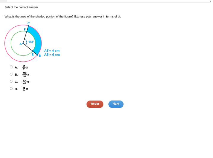 Select the correct answer What is the area of | StudyX
