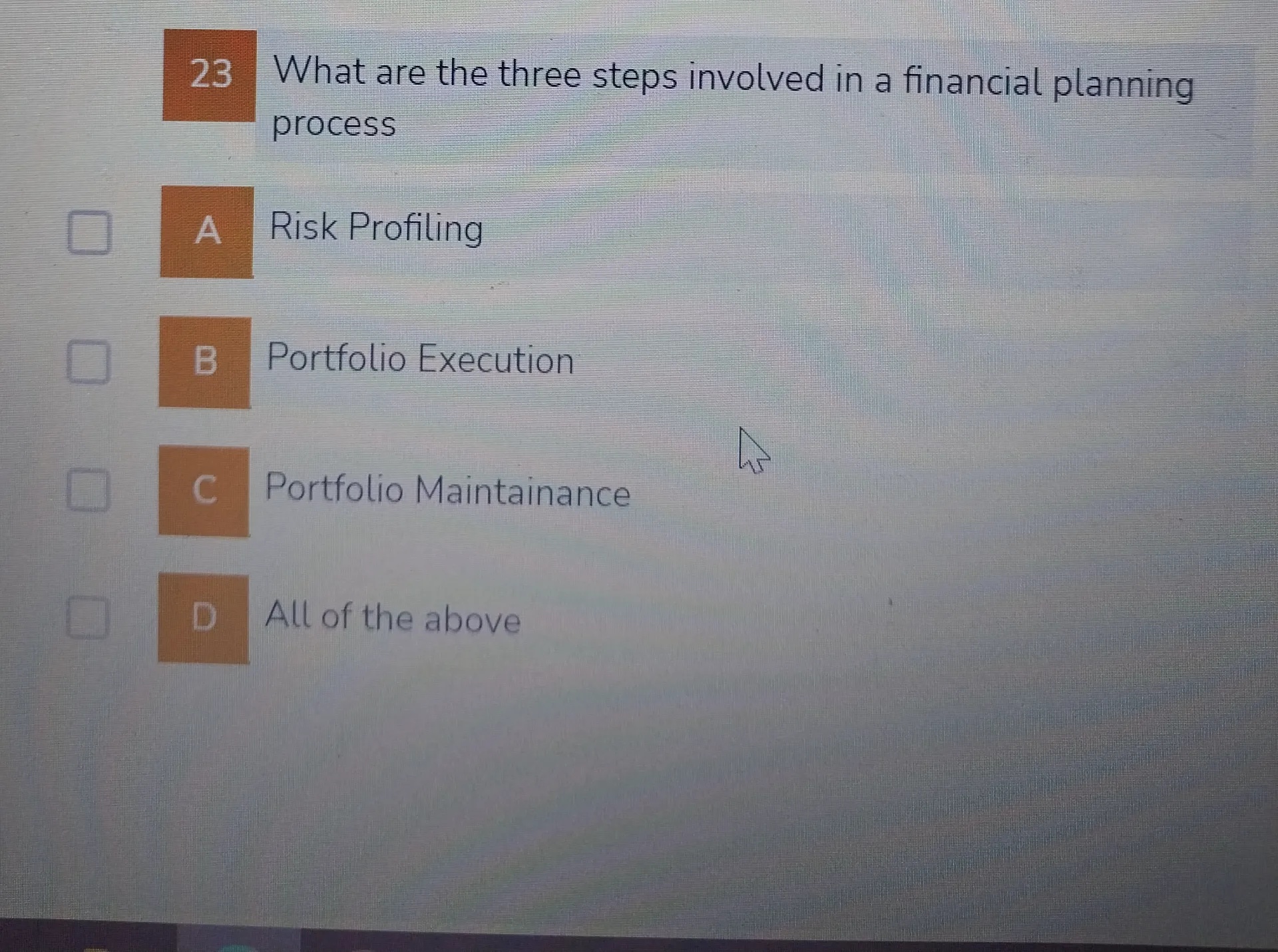 23 What are the three steps involved in a | StudyX