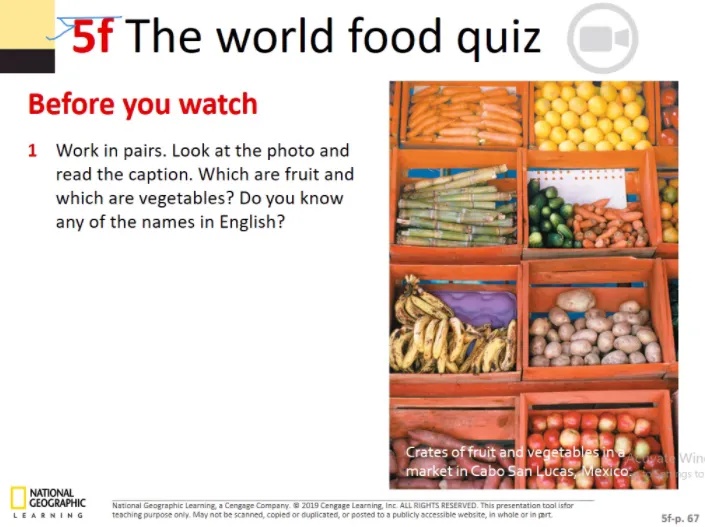 Work in pairs Look at the photo and read the | StudyX