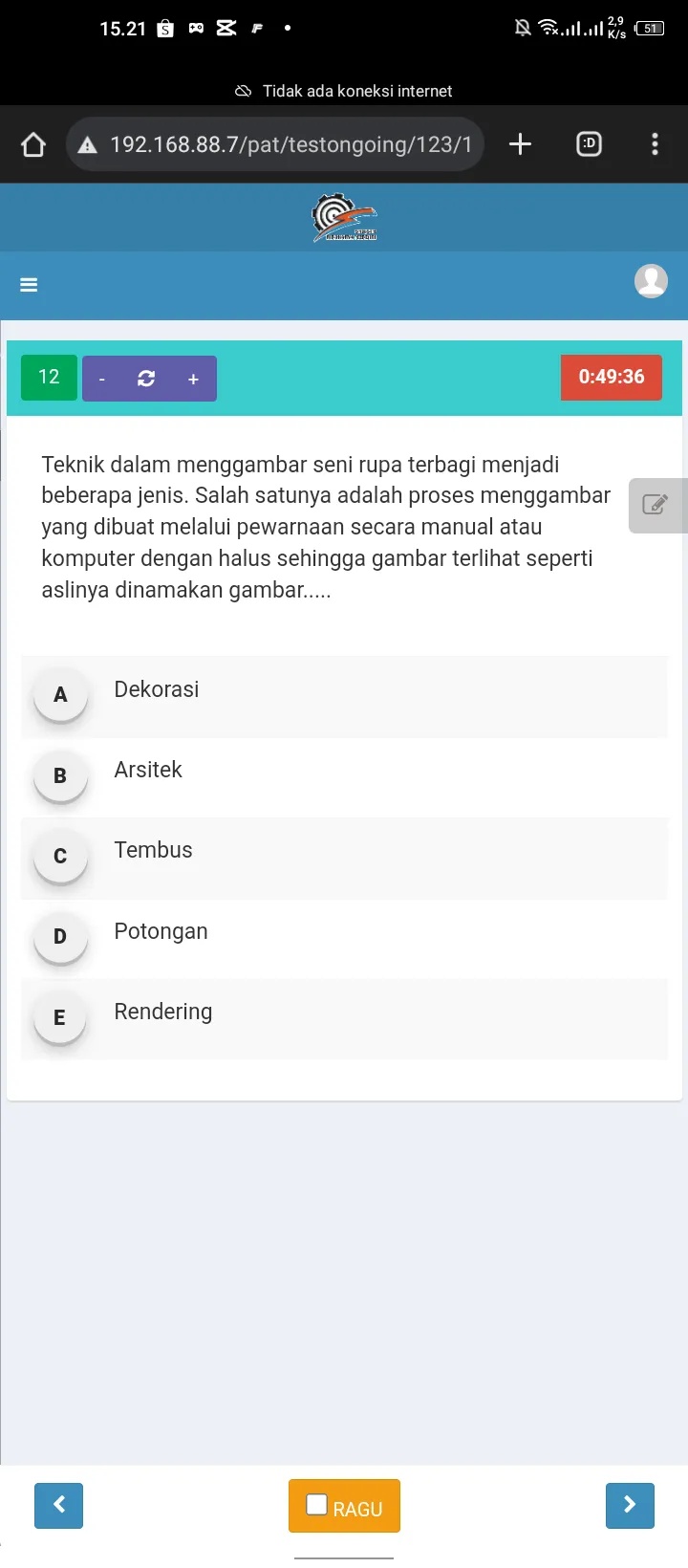 Teknik dalam menggambar seni rupa terbagi | StudyX