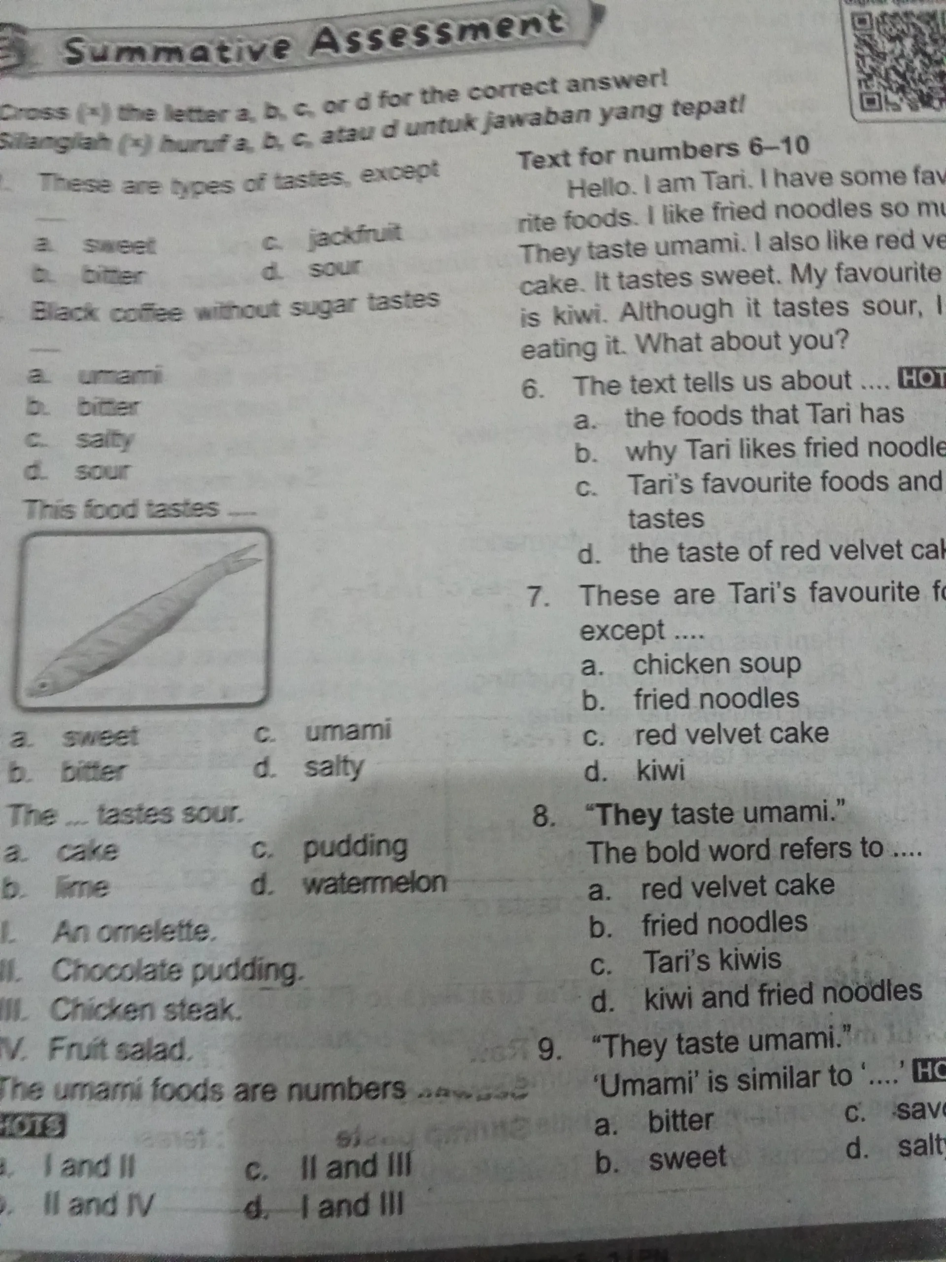 Summative Assessment Cross () the letter a b | StudyX